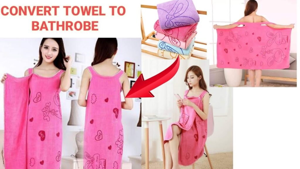 How To Make A Robe From Bath Towels